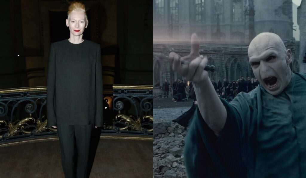 Tilda Swinton en la mira para interpretar a Voldemort en la serie de ...