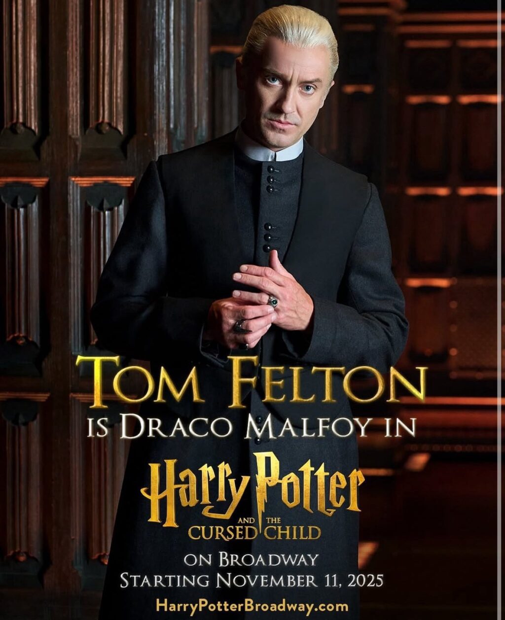 Tom Felton regresa a su papel de Draco Malfoy en la obra de Harry ...